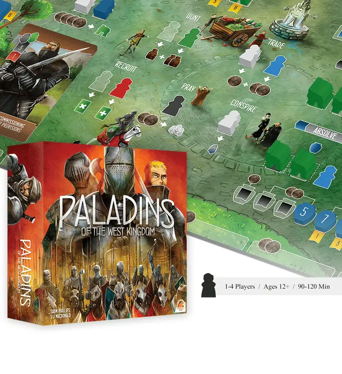 Recommended Worker Placement Board Games Paladins Of The West Easy Board Game Rules 