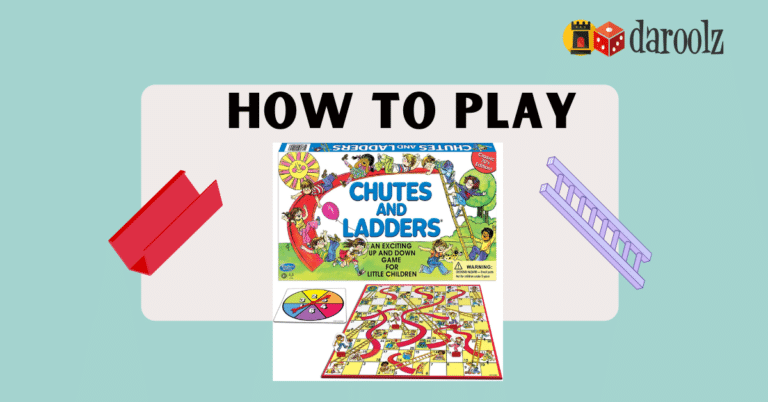 Easy to read how to play Chutes and Ladders | Official Rules