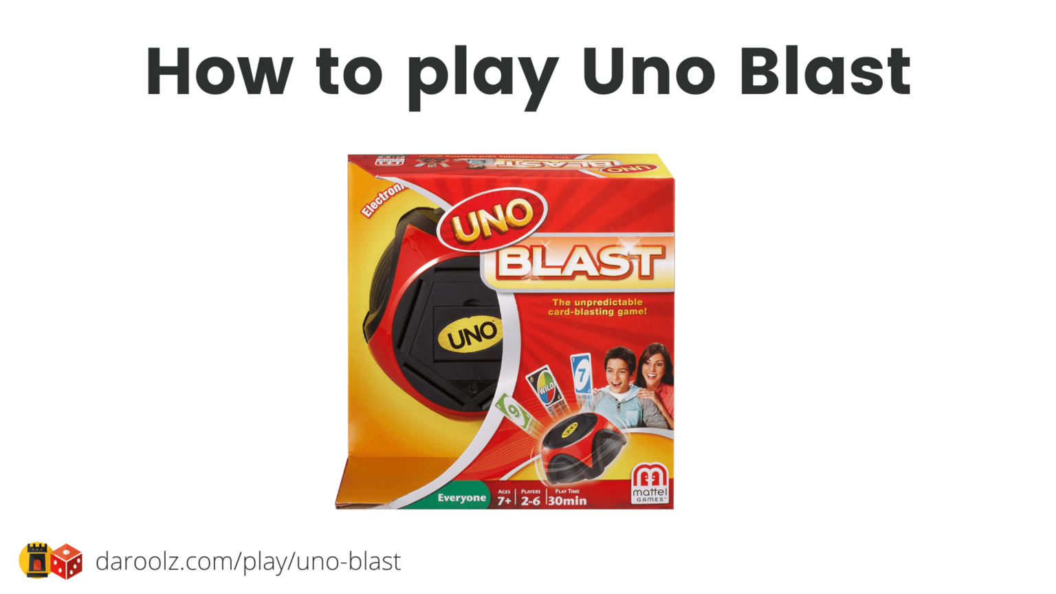 How to play Uno Blast Rules Simply Explained