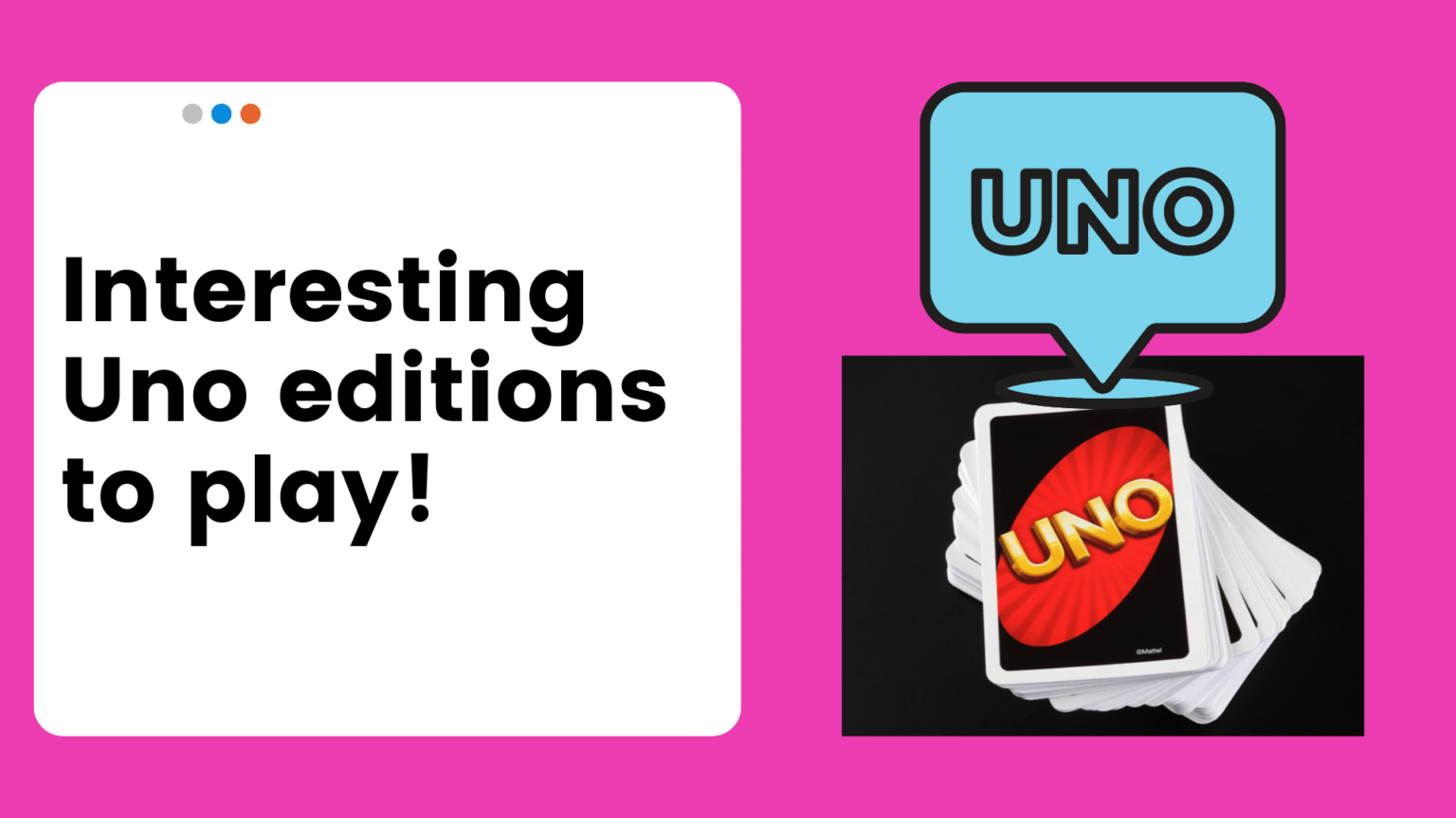 Learn how to play Uno Minecraft fast!