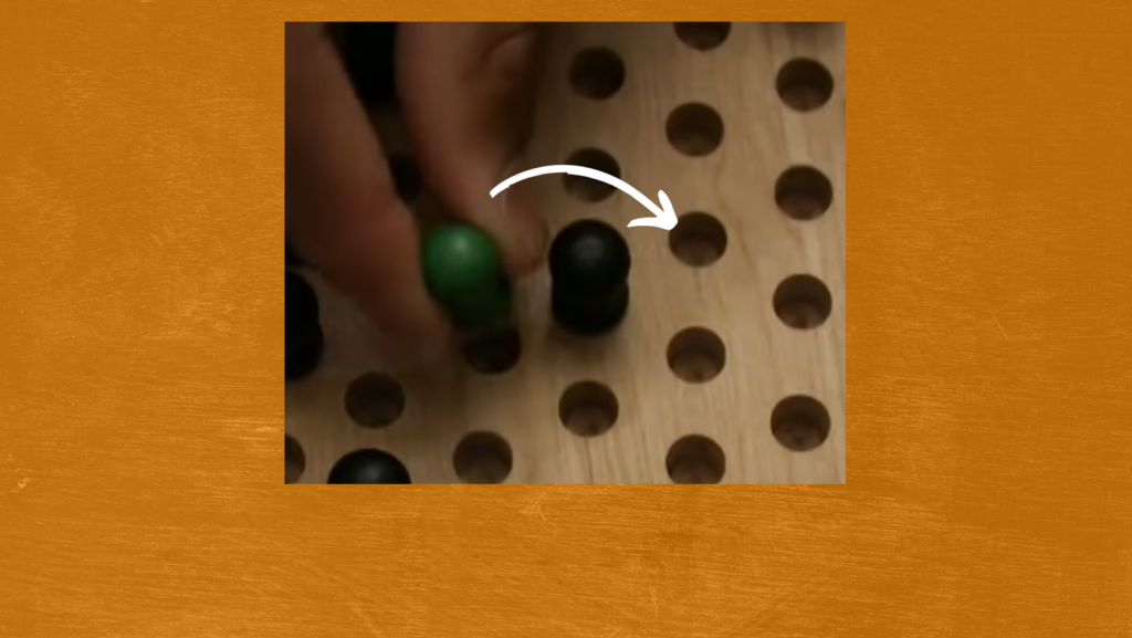 Rules to Chinese Checkers in Simple Steps