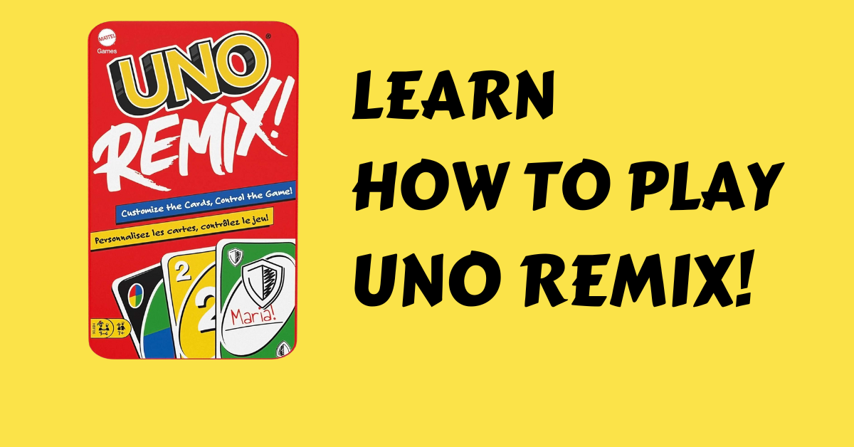 How to Play Uno Remix Rules for Rulebook Haters